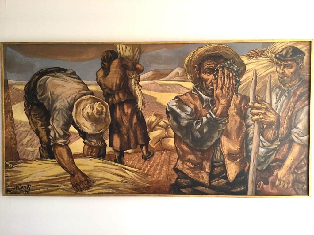 La persignación del sudor – Cajamarte – Colección de arte de Cajamar